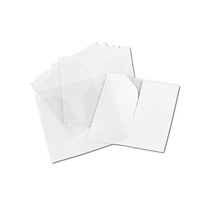 Innovera 39402 Self-Adhesive CD/DVD Sleeves (Pack of 10)