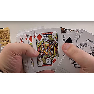 Bicycle Victors Back Vintage Design Playing Cards 2 Deck Set 1 Red & 1 Blue