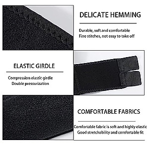 JINGBA Ankle Brace for Men & Women, Adjustable Athletics Achillies Tendon Ankle Wrap,One Size Fits All.For Ankle Sleeve for Plantar Fasciitis, Achille