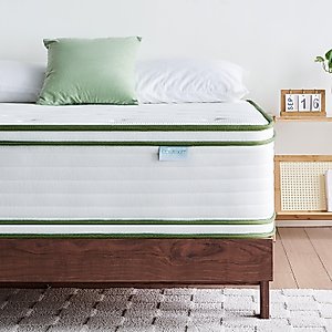 Dourxi Queen Mattress, 14 Inch Hybrid Mattress in a Box, Queen Size Mattress with Gel Memory Foam and Individual Pocket Springs, Cooling Sleep & Pressure Relief, Plush Feel, 80"*60"*14"