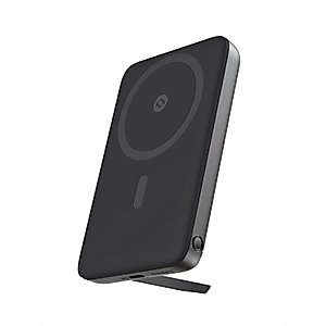AMEGAT Magnetic Battery Pack 6700mAh for MagSafe, Foldable Kickstand Wireless Portable Charger with 20W USB-C Fast Charging, Only for iPhone 15/15 Plus/15 Pro/15 Pro Max, iPhone 14/13/12 Series