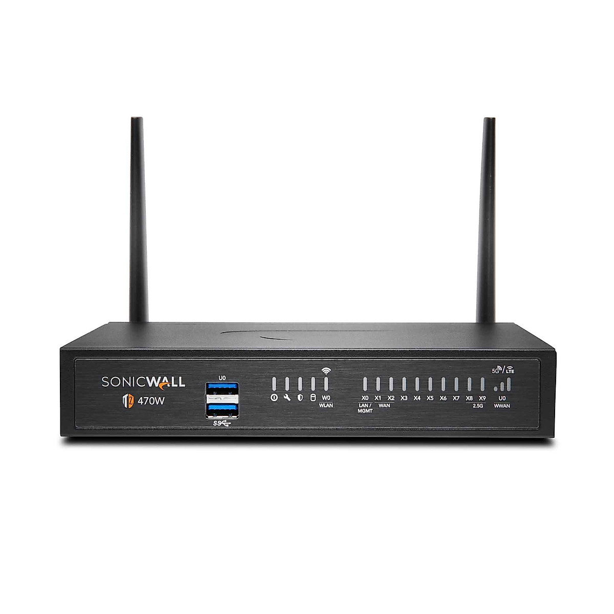 Sonicwall TZ470W Secure Upgrade Plus - 2YR Threat Edition (02-SSC-7273) | TZ470W Wireless Network Security Appliance with 2 Year Threat Protection Service Suite | Next-Generation Firewall