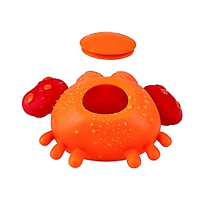 Hape Rock Pool Squirters | Colorful Baby & Toddler Bath Toys, Silicone and Non-Toxic Set, Water Spouting and Suction Crab & Fish