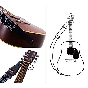 Guitar Bass Strap,Polyester Strap for Acoustic Guitar, Electric guitar, Bass guitar