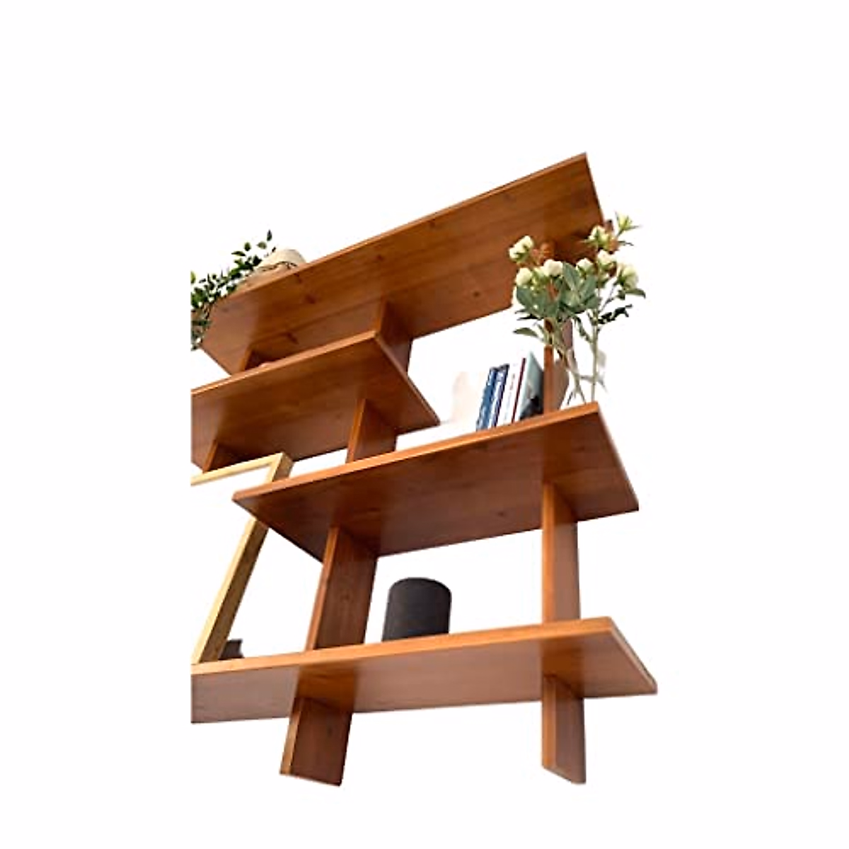 DOITYOURSHELVES Customizable Modular Designer Bookshelf. Floating Shelves or Book Shelves for Living Room or Home Office. Real Hardwood Wall Shelves Bookshelves Premium Hanging Shelf