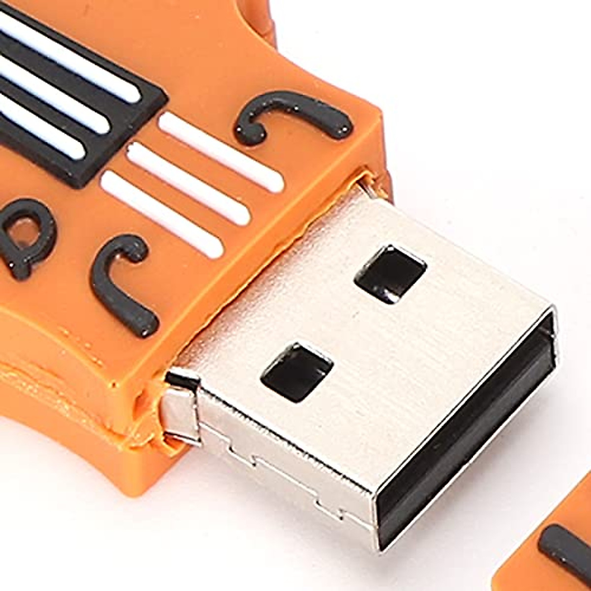 Cartoon Violin Shape USB Flash Drive, USB2.0 Memory Thumb Stick U Disk for Computer Kids and Friends Gifts(128GB)