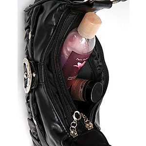 Handbags For All Silver Studded Small Hobo women handbag Shoulder Handbag