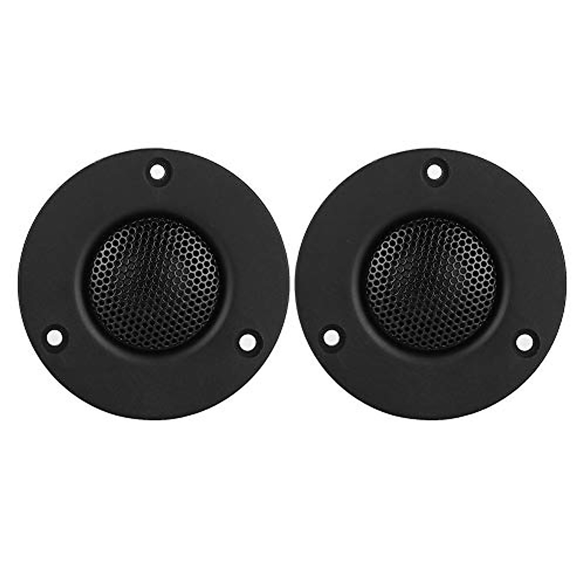 Alinory Dome Tweeter Speaker Diaphragm 2Pcs 25-core 25W B7 Pure Silk Film Magnet Dome Tweeter Treble Speaker Loudspeaker Diaphragm