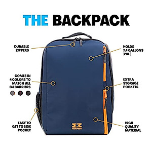 MiniMeis Universal G4 Backpack - Compatible with G4 Baby Carriers - Navy