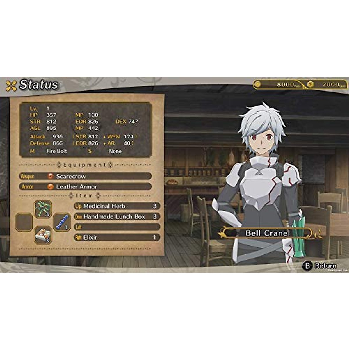 Is It Wrong To Try To Pick Up Girls in A Dungeon? Infinite Combate (Nintendo Switch)