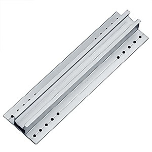 eoere 4 PCS 12" Solar Panel Aluminium Rail Mounting System Kit for Fixing Mount Solar Moduals, Solar Panel Mounting Rail Roof Bracket Shed Metal Concrete Roof Off Grid