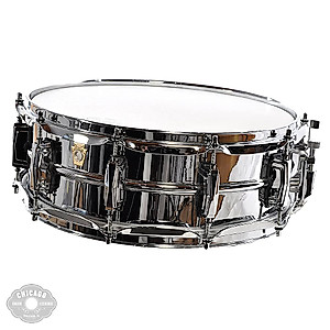 Ludwig LB400B Chrome-Over-Brass Snare Drum - 5 x 14-inch