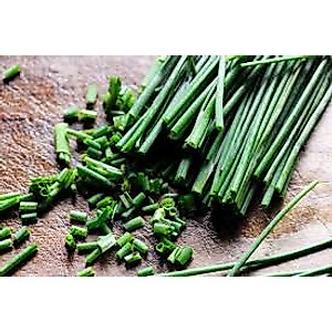 Gaea's Blessing Seeds - Chives Seeds (1000 Seeds) Non-GMO Seeds with Easy to Follow Planting Instructions - Open-Pollinated Heirloom 88% Germination Rate 1.5g (Single Packet)