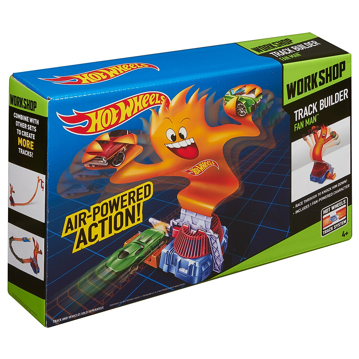 Hot Wheels Track Builder Fan Man Accessory