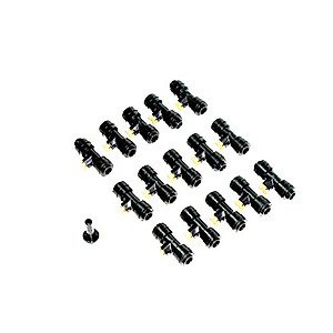 Kuanyu 1/4" Slip-Lok (Quick Connect) 10/24 Misting Nozzle Tees (Couplers) Lot 15.