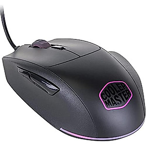 Cooler Master SGM-2007-KLON1 MasterMouse MM520 Claw Grip Gaming Mouse, 7 Buttons, RGB LED 3 Zone Light, On-The-Fly DPI 12000, Lag-Free
