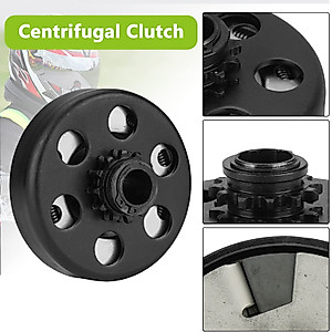 Go Kart Clutch for 2-6.5HP Engine 3/4" Bore 12T #35 Chain Centrifugal Clutch Fit For Predator 212cc,Honda GC160 GC190 GX120,Go Kart, Minibike, Fun Kart