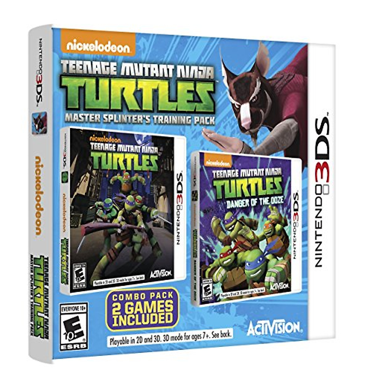 Teenage Mutant Ninja Turtles Master Splinter's Training Pack - Nintendo 3DS
