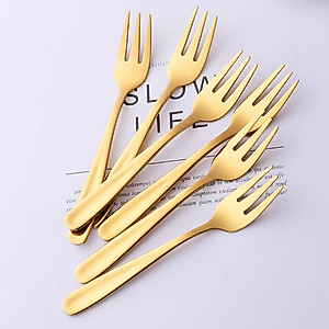 Bisda Teaspoon Desert Fork (Gold Fork)