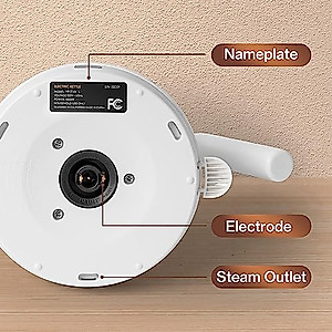 Mecity Electric Kettle Stainless Steel Gooseneck Water Kettle Water Boiler for Pour Over Coffee Fast Heating, Auto Shut Off, 27 fl oz, 1000W, Milk White