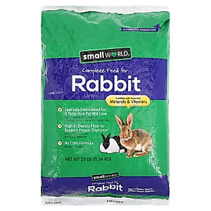 Manna Pro 0047532125 Small World 25 lbs. Rabbit Feed