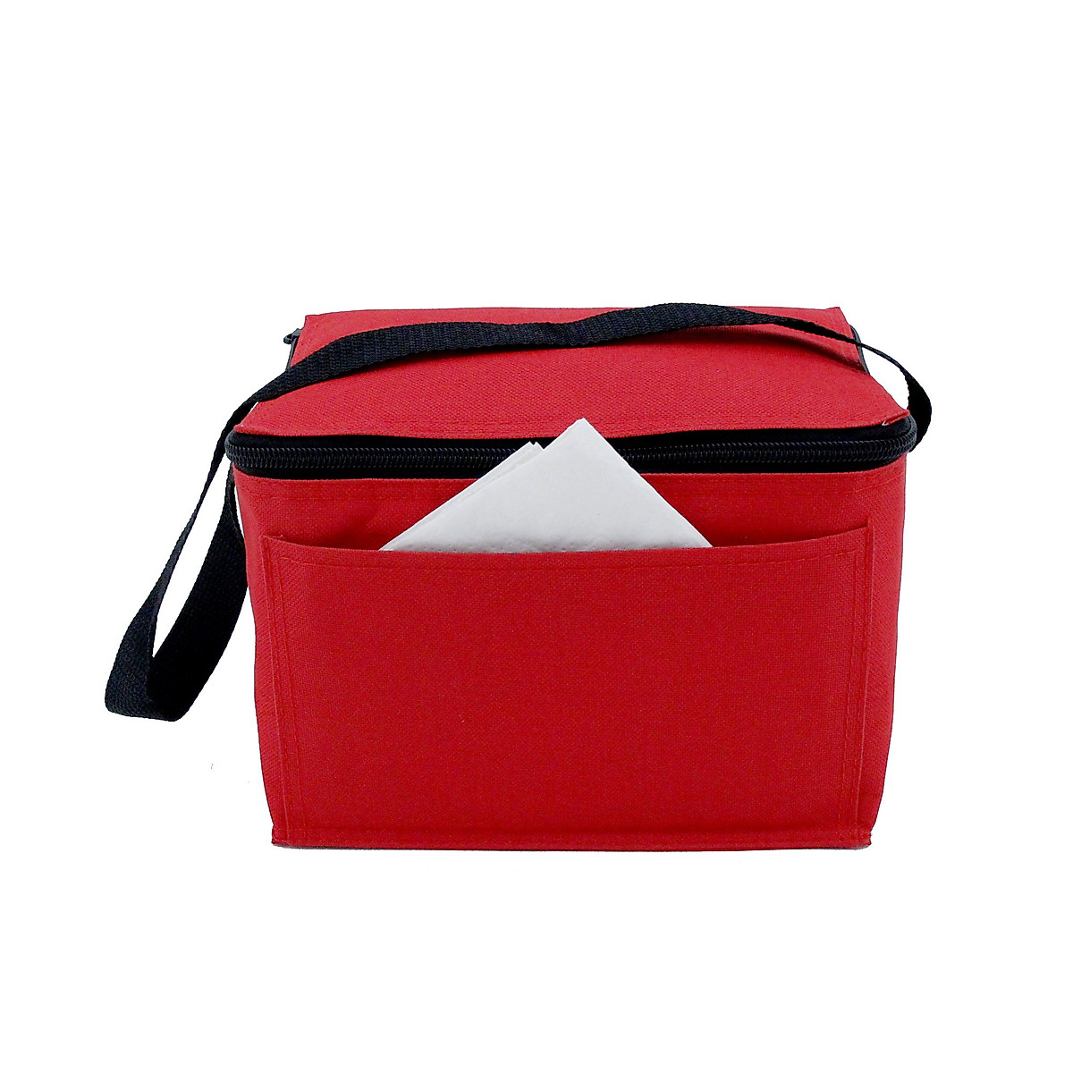 Everyday Super Insulated Lunch Cooler/ 6 can Capacity Cooler/Beverages Cooler (Red)