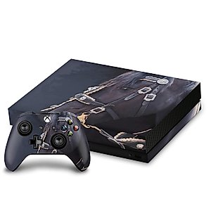 Head Case Designs Officially Licensed Simone Gatterwe Friesian Horse Art Mix Vinyl Sticker Gaming Skin Decal Cover Compatible With Xbox One X Console and Controller Bundle