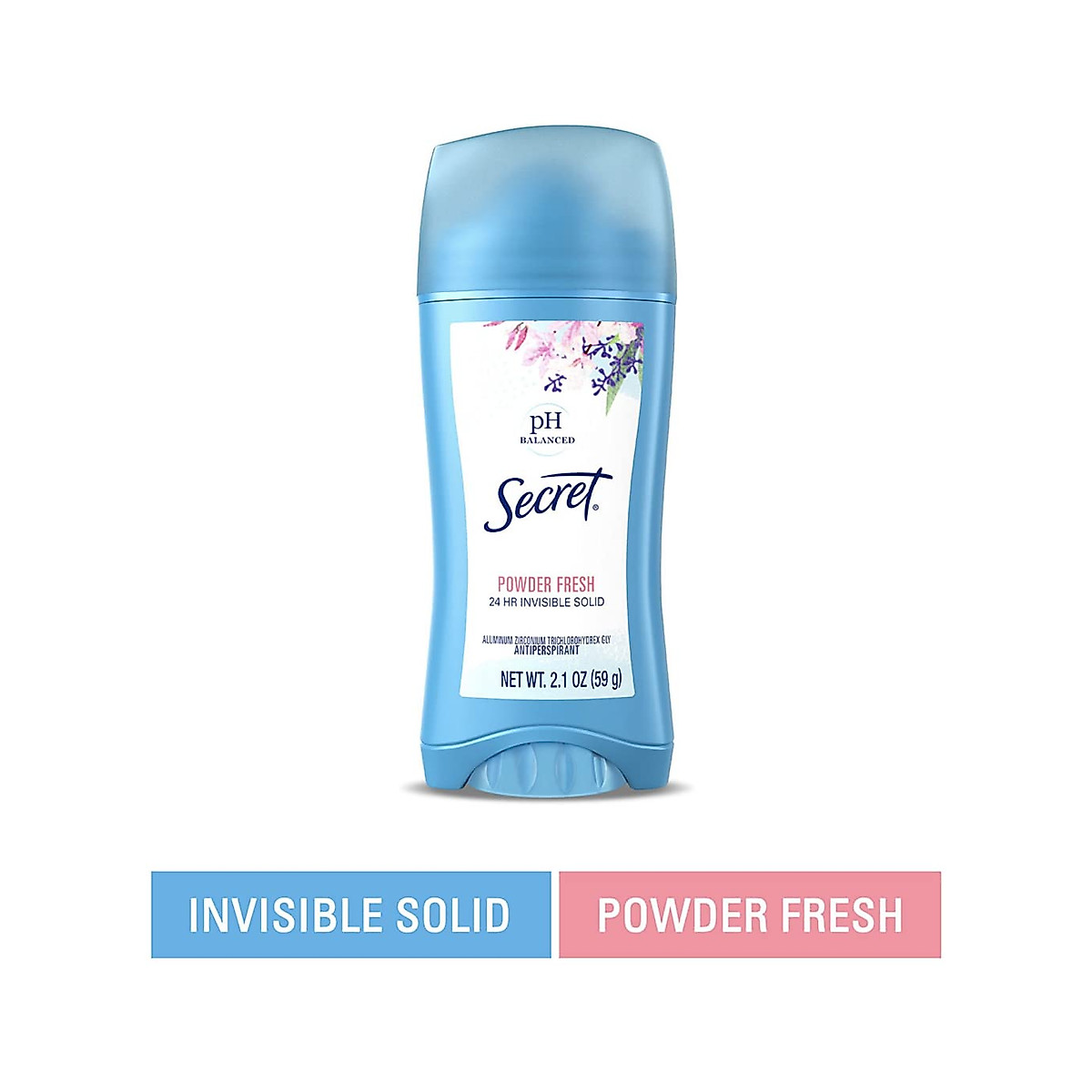 Secret Invisible Solid Deodorant, Powder Fresh (2.6 oz, 5 pk.)