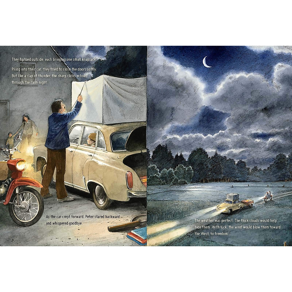 Flight for Freedom: The Wetzel Family’s Daring Escape from East Germany (Berlin Wall History for Kids book; Nonfiction Picture Books)