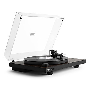 Victrola Premiere T1 Turntable - Sleek, Modern Vinyl Record Player, 33-1/3 & 45 RPM Vinyl Records & LPs, Built-In Bluetooth 5.0, Stereo RCA Output, Phono Preamp Output