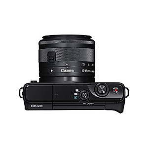 Canon EOS M10 Mirrorless Camera Kit with EF-M 15-45mm Image Stabilization STM Lens Kit