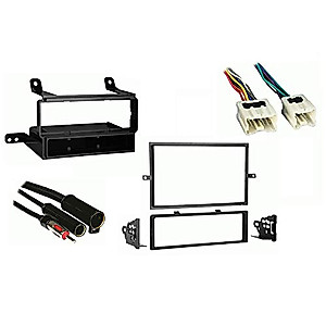 Compatible with Nissan Pathfinder 2005 2007 Non NAV Multi DIN Stereo Harness Radio Dash Kit