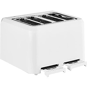 Cuisinart CPT-142P1 4-Slice Compact Plastic Toaster, White
