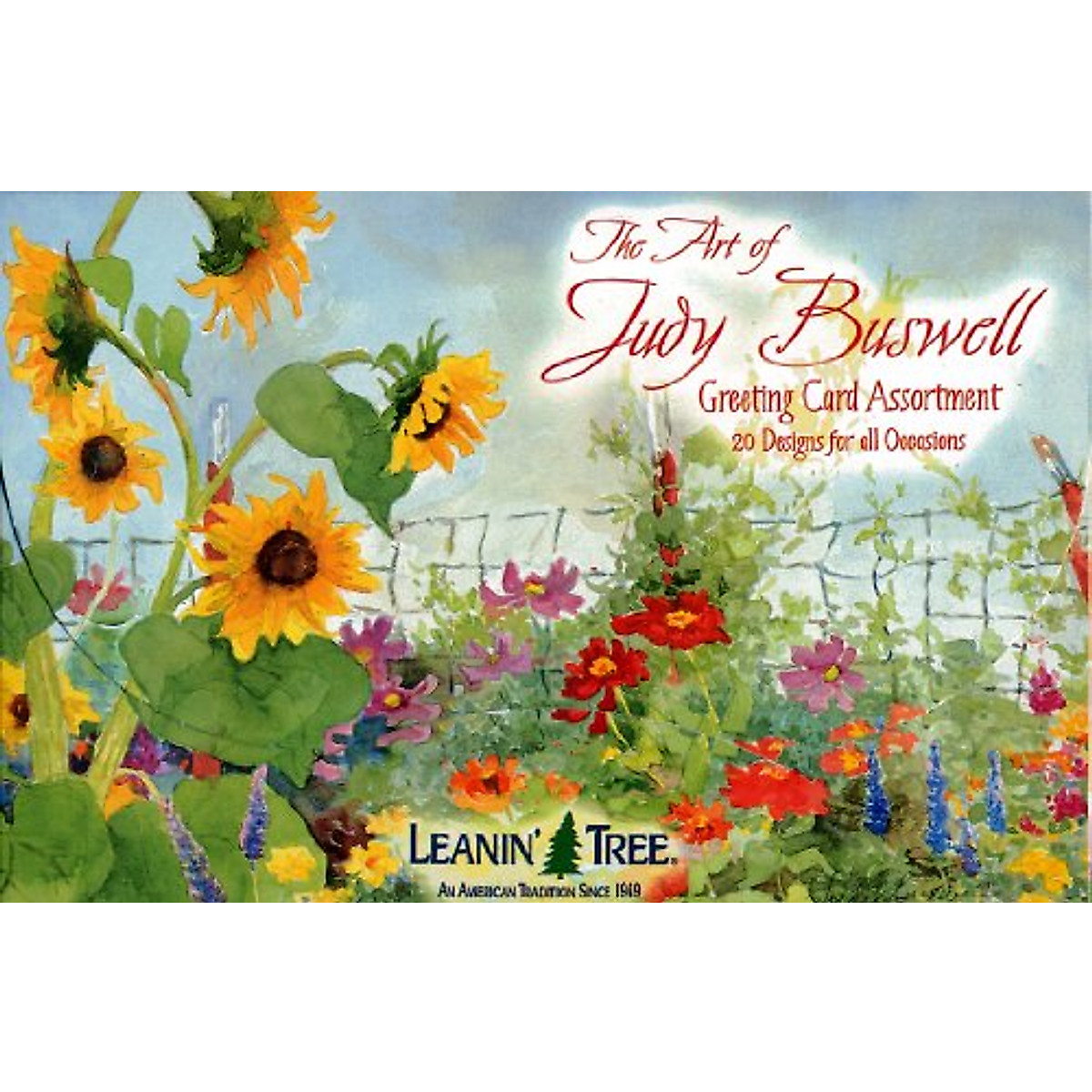 The Art of Judy Buswell - Leanin' Tree Greeting Cards (AST90608) - 20 cards with full-color interiors and 22 designed envelopes