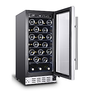 SPT WC-3302US 33-Bottle Under-Counter Wine Cooler Commercial Grade
