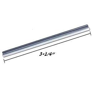 FOXBC 3-1/4 Inch Planer Blades, 10 Pack 82mm Planer Blades Knives Replacement for Bosch, Makita, DeWalt, Wen 6530, Ryobi, Craftsman and More 3-1/4 Hand Portable Planers (HSS)