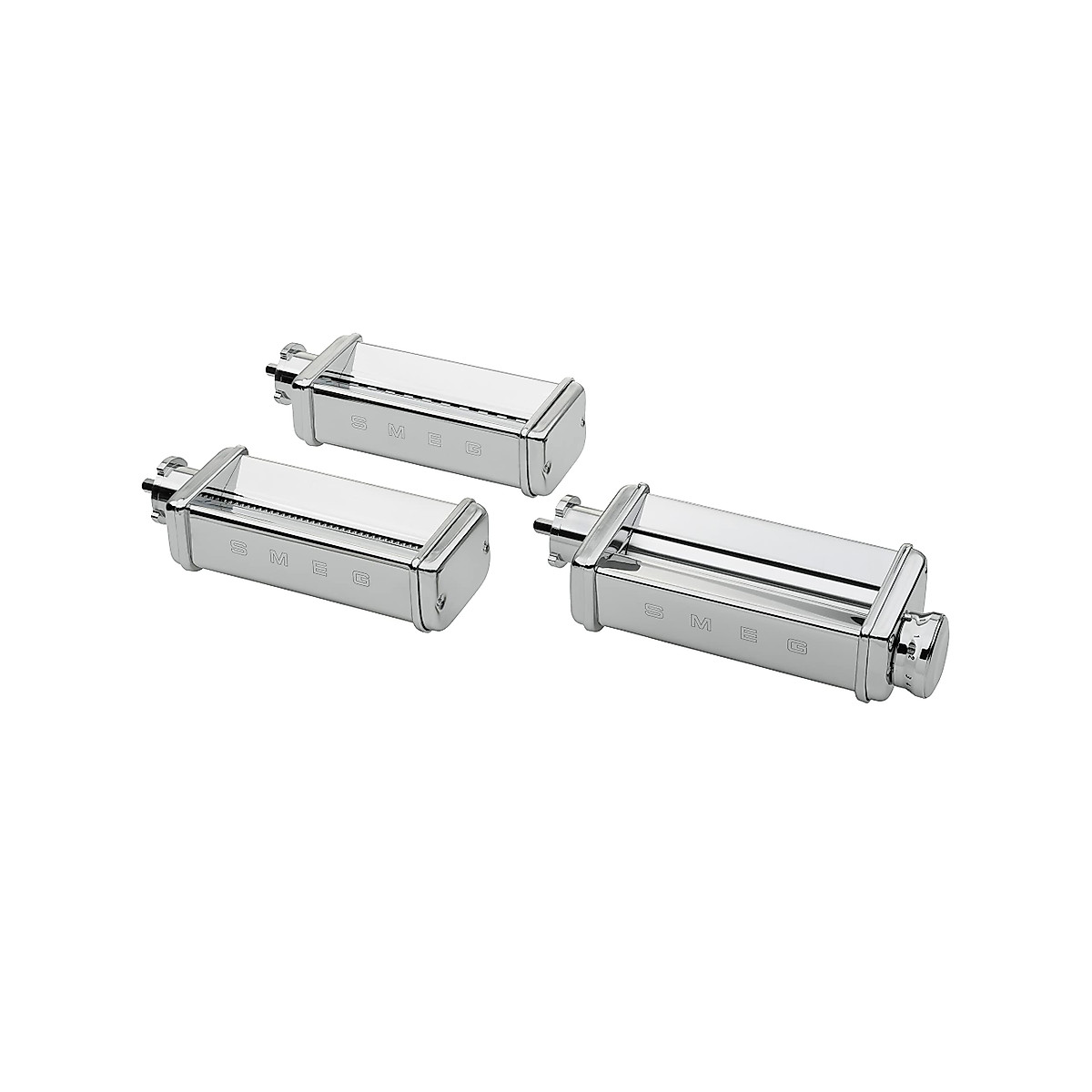 SMEG Stand Mixer and Pasta Roller/Cutter Set, Pastel Blue