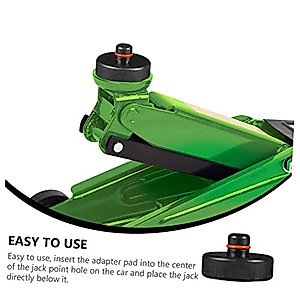 VICASKY 2pcs Rubber Mat Frame Holder Stand Tool Stand Jack Stand Rubber Pad Car Accesories Frame Rail Protector Car Repair Accessories Jack Accessories Auto Jack Pad Protection Stabilizer