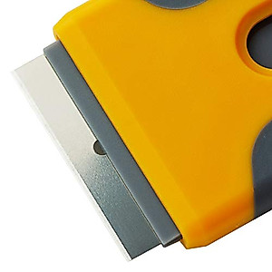 Bates- Razor Blade Scraper, 2 Pack, Razor Scraper Set with 30 Extra Blades, Razor Scraper, Window Scraper, Scraper Tool, Glass Scraper, Scraper Blades, Blade Scraper, Razor Blade Retractable.