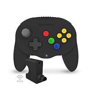 Hyperkin "Admiral" Premium BT Controller for N64 (Black) - Nintendo 64