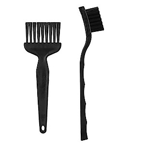 8pcs Mobile Phone Computer Brush, Safe Anti Static Brush Set Detailing Cleaning Tool for Mobile Phone Tablet PCB BGA Repair Work