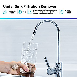 Aqua-Pure Under Sink Reverse Osmosis Filtration System 3MRO401