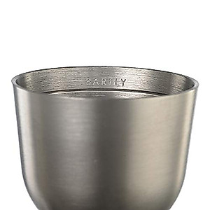 Barfly M37006 Heavy-Duty Straight Rim Bell Jigger, 1 oz x 2 oz, Stainless Steel