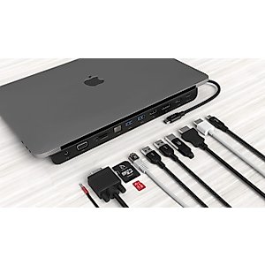 ADAM Elements CASA HUB Pro 11-in-1 Multi-Function Type-C Hub, AAPADHUBPROBKJ