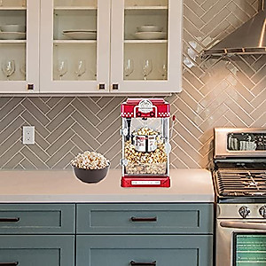 Great Northern Popcorn Company Little Bambino Popcorn Machines, 2.5 Ounce, Red