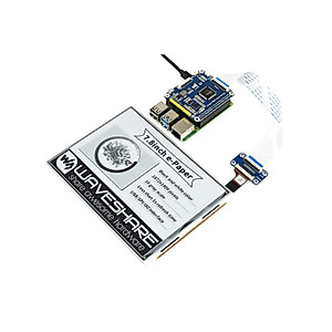 waveshare 7.8inch E-Ink Display HAT Compatible with Raspberry Pi4B/3B ...