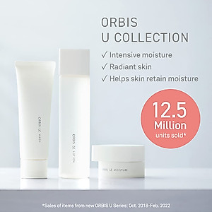 Orbis U Face Wash | Anti-Aging Hydrating Gentle Facial Cleanser, Daily Face Wash, Rich Lather Cleansing Foam, Detox and Brightening Foaming Cleanser (4.2 oz)