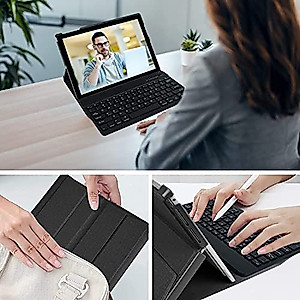 Microsoft Surface Pro 7 Case with Keyboard, Keyboard Case for Microsoft Surface Pro 7 /Surface Pro 6/Surface Pro 5/ Surface Pro 4 12.3 inch Tablet Detachable Wireless Bluetooth Keyboard