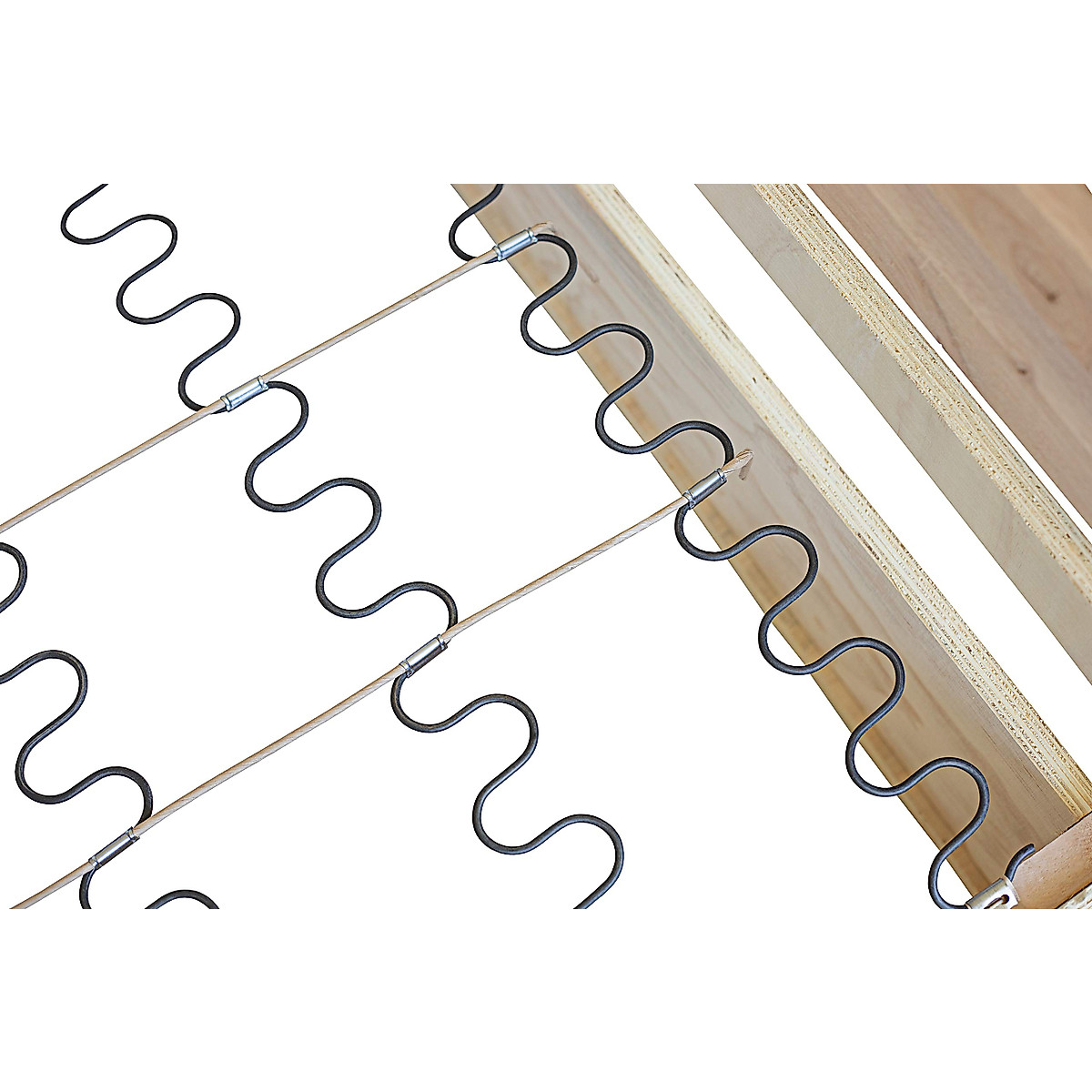 House2Home 18" Couch Spring Repair Kit to Fix Sofa- Includes 4pk of Springs, Upholstery Spring Clips, Seat Spring Stay Wire, Screws, and Installation Instructions