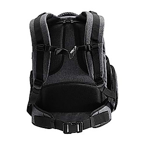 Amazon Basics DSLR Camera Backpack (High Density Water-Resistant 840D Polyester) - Ash Gray
